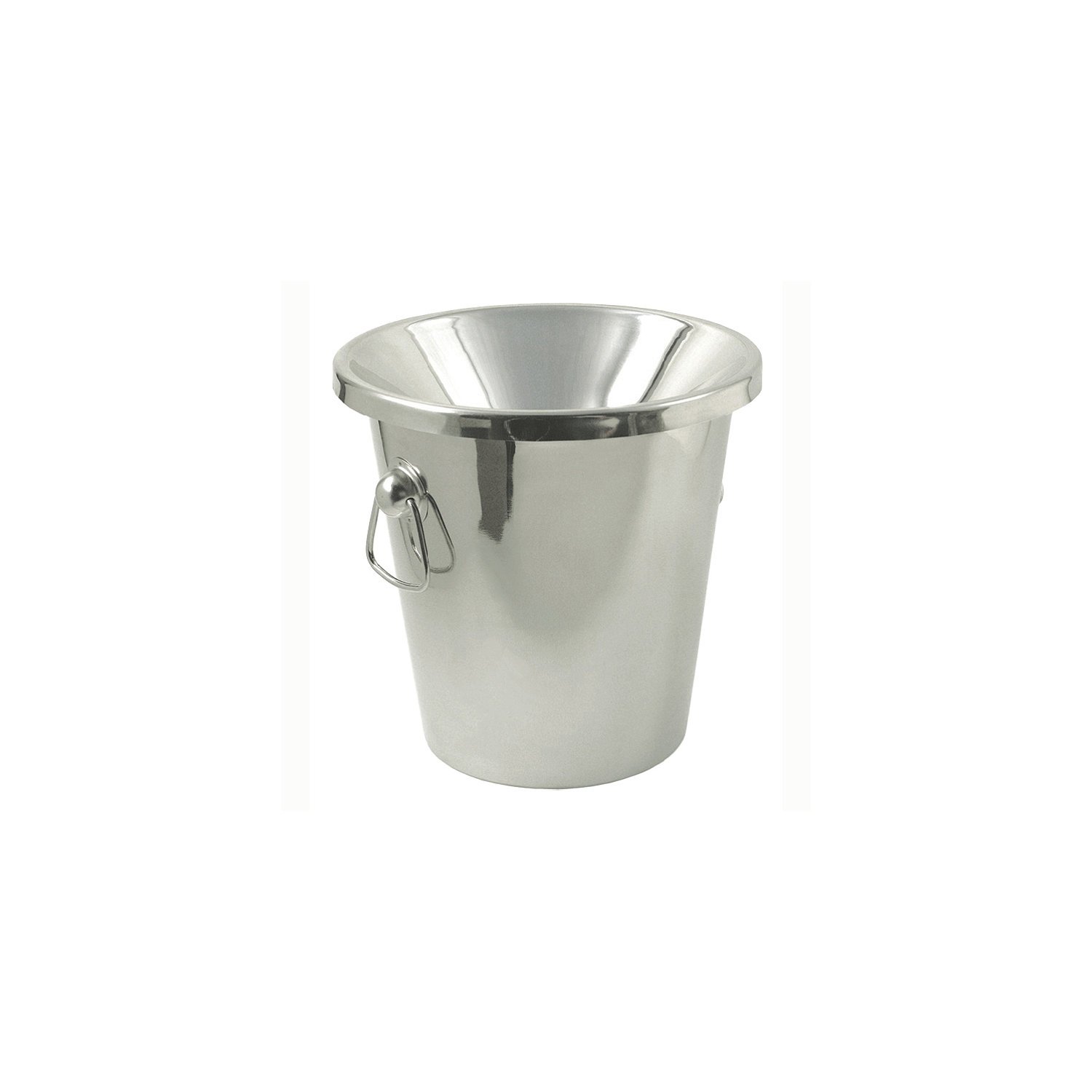 Wine Enthusiast Stainless Steel Spittoon for Wine Tasting – Sleek Premium Wine Dump Bucket for Parties, Events & More