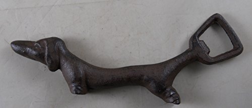 GSM Cast Iron Handheld Dachshund Bottle Opener