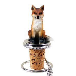 Fox Bottle Stopper