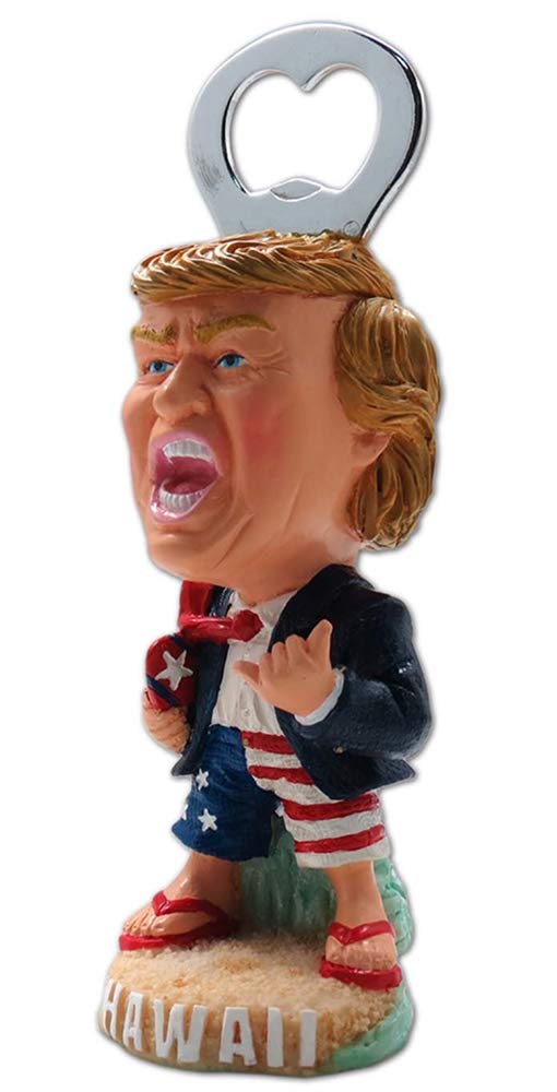 Trump with Surfboard Bottle Opener