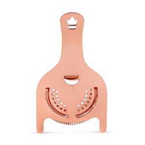 Cocktail Kingdom Koriko® 2-Prong Hawthorne Strainer - Copper-Plated