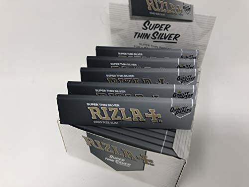 Rizla Rolling Paper, Silver, kingsize slim