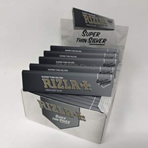 Rizla Rolling Paper, Silver, kingsize slim