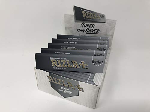 Rizla Rolling Paper, Silver, kingsize slim