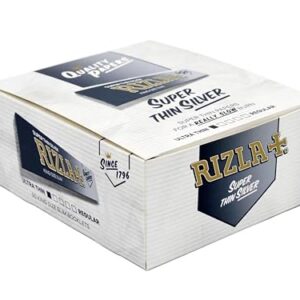 Rizla Rolling Paper, Silver, kingsize slim