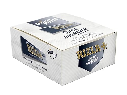 Rizla Rolling Paper, Silver, kingsize slim