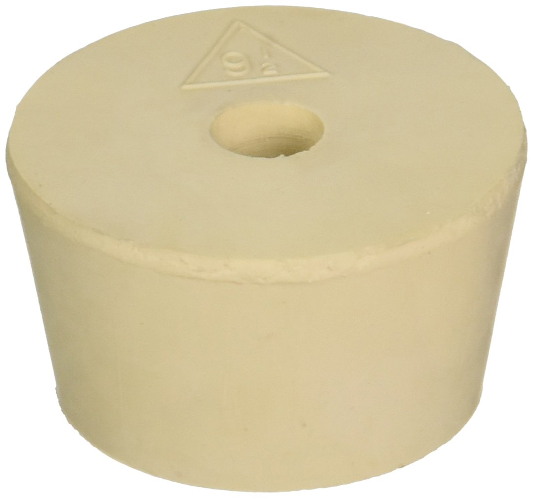 Rubber Stopper- Size 9.5- Drilled