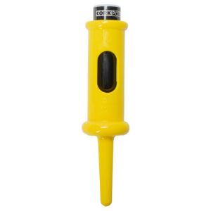 cork pops canary yellow 6.5 inch original wine bottle opener