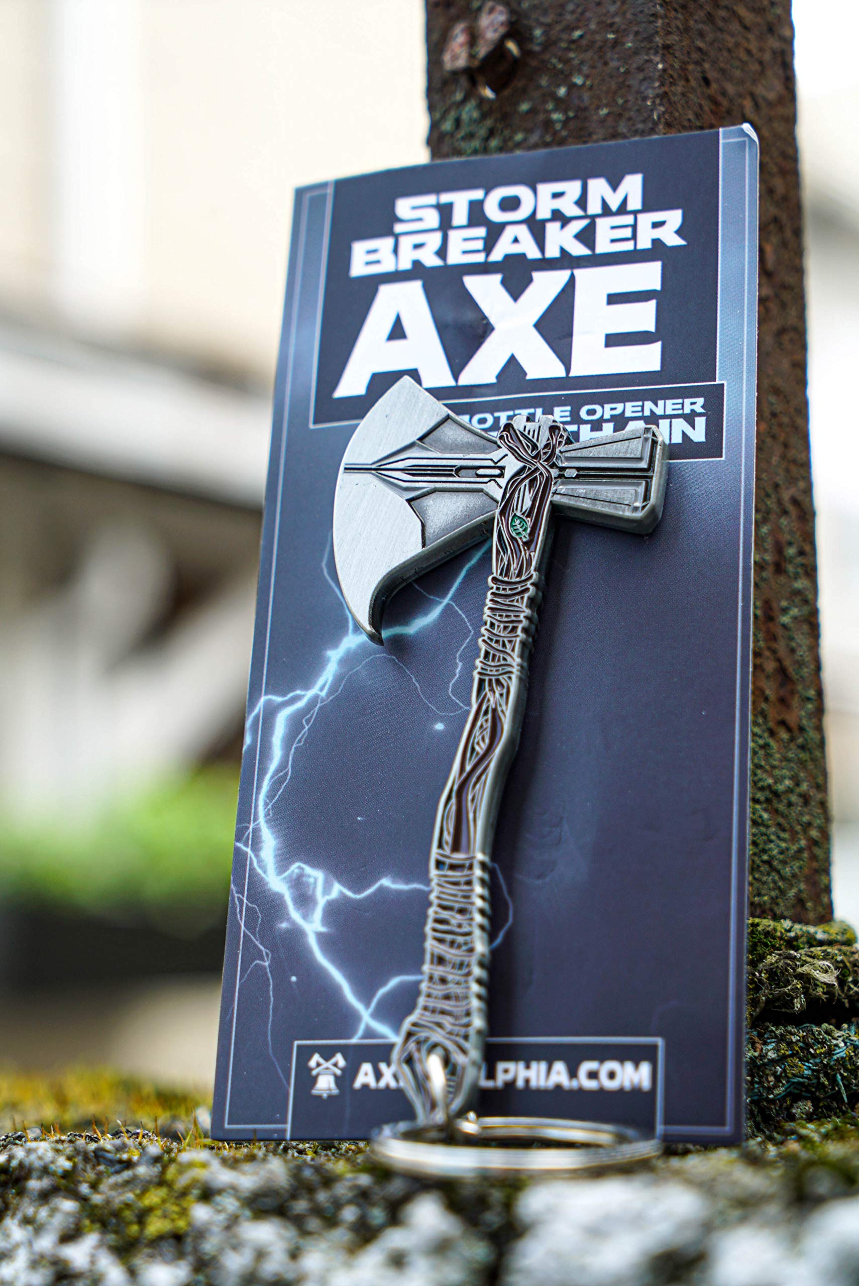 Stormbreaker Axe Bottle Opener Keychain