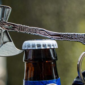 Stormbreaker Axe Bottle Opener Keychain