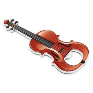 lanhong 1 piece/set bottle opener beer violin shaped bottle opener violin gift kitchen gadgets for drinkers music violin lover