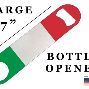 Italy Italian Flag Speed Bottle Opener Heavy Duty Gift