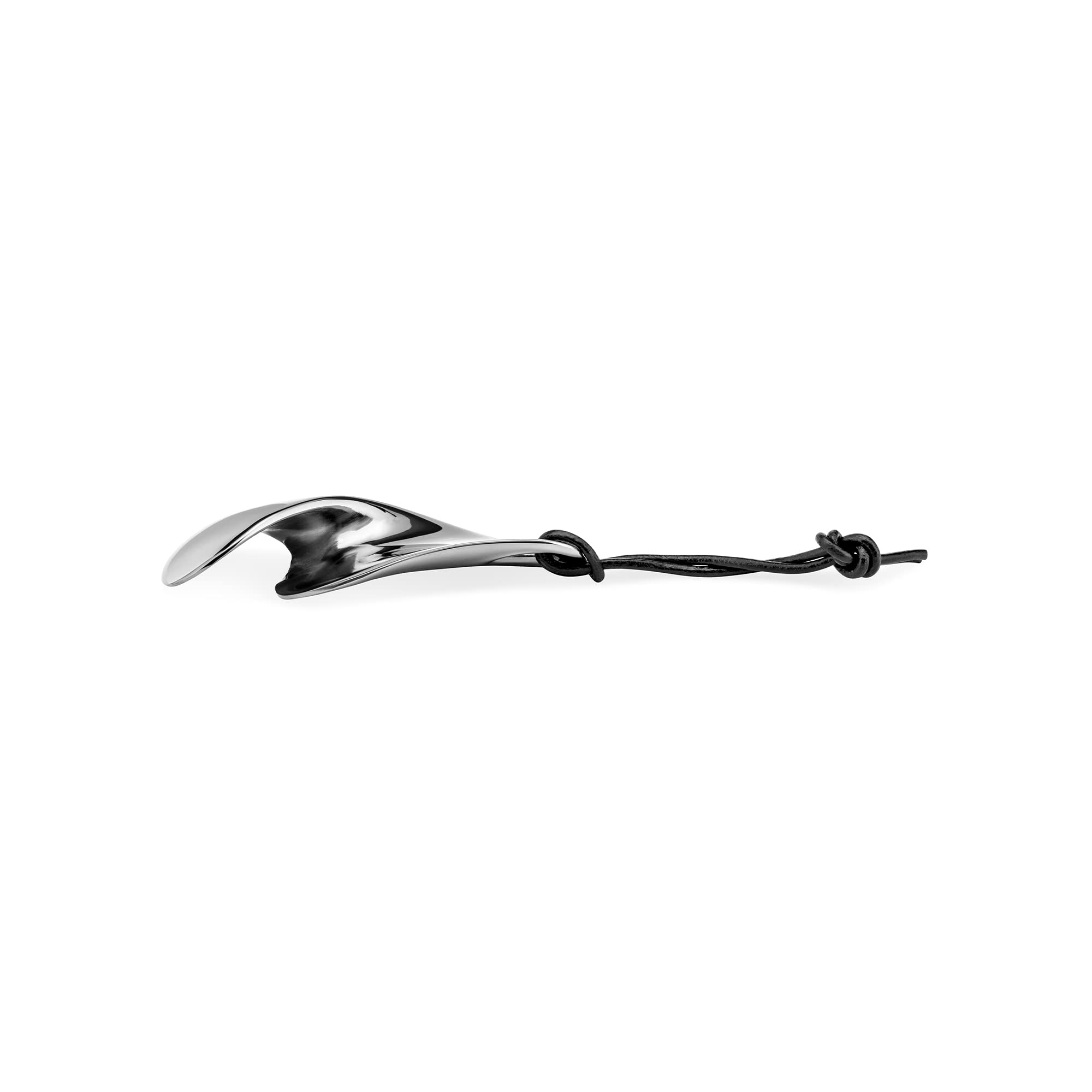 Alessi "Bulla" Bottle Opener in 18/10 Stainless Steel Mirror Polished, Silver