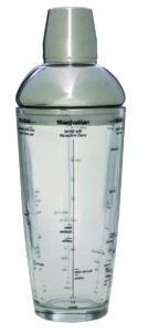 tablecraft stainless steel top boston shaker, 2.3, gray