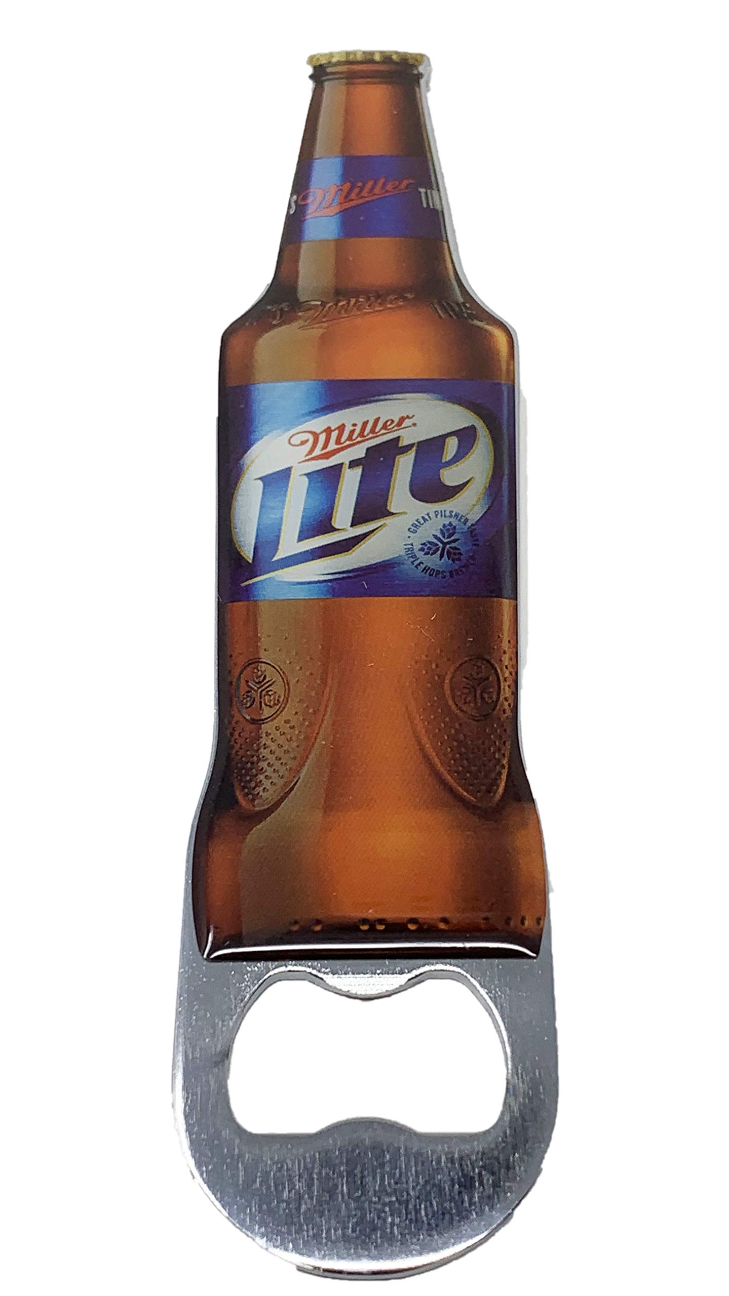 Official Miller Lite Bottle Opener Metal 7" Long