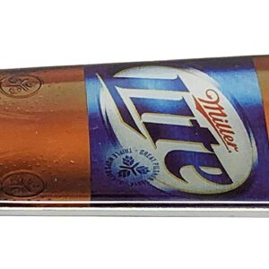 Official Miller Lite Bottle Opener Metal 7" Long