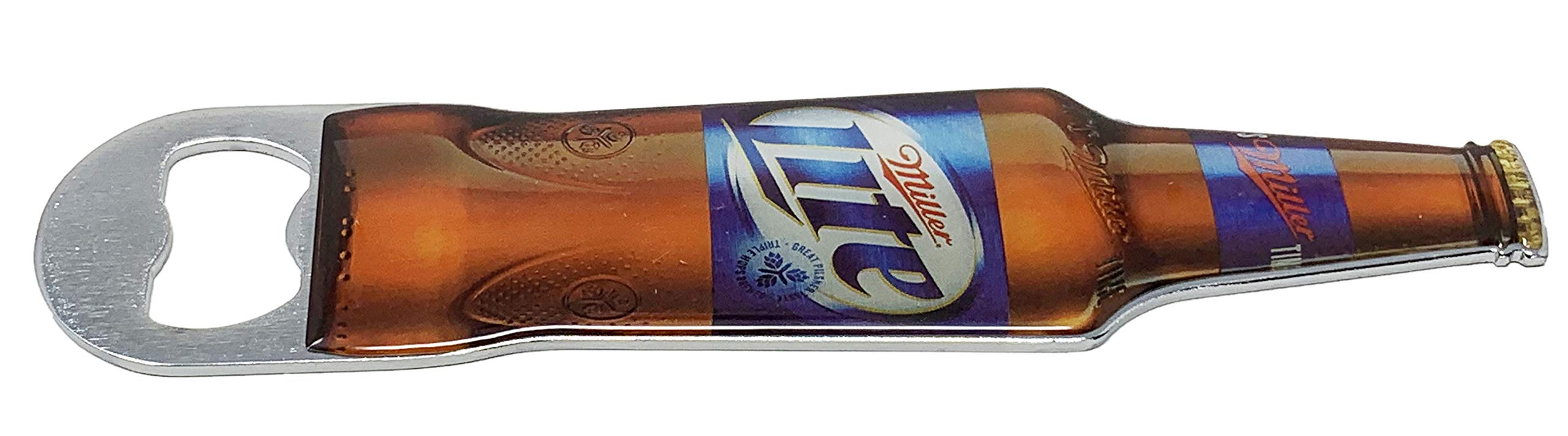 Official Miller Lite Bottle Opener Metal 7" Long