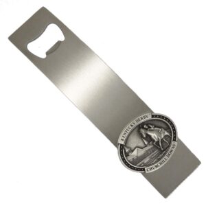 kentucky derby churchill downs horse & jockey classic bottle opener