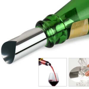 DS. DISTINCTIVE STYLE Wine Pourer Disc 20 Pieces Pour Spouts Drip-free Wine Pourers for Wine Bottles