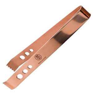 prince of scots 7 inch professional series ice tongs (copper)