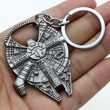 New Star Wars Millennium Falcon Metal Alloy Bottle Opener & Keychain