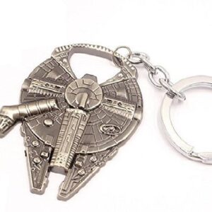 New Star Wars Millennium Falcon Metal Alloy Bottle Opener & Keychain