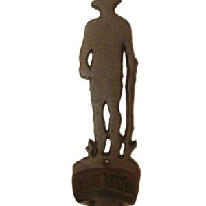 John Wayne Bottle Opener Cast Iron