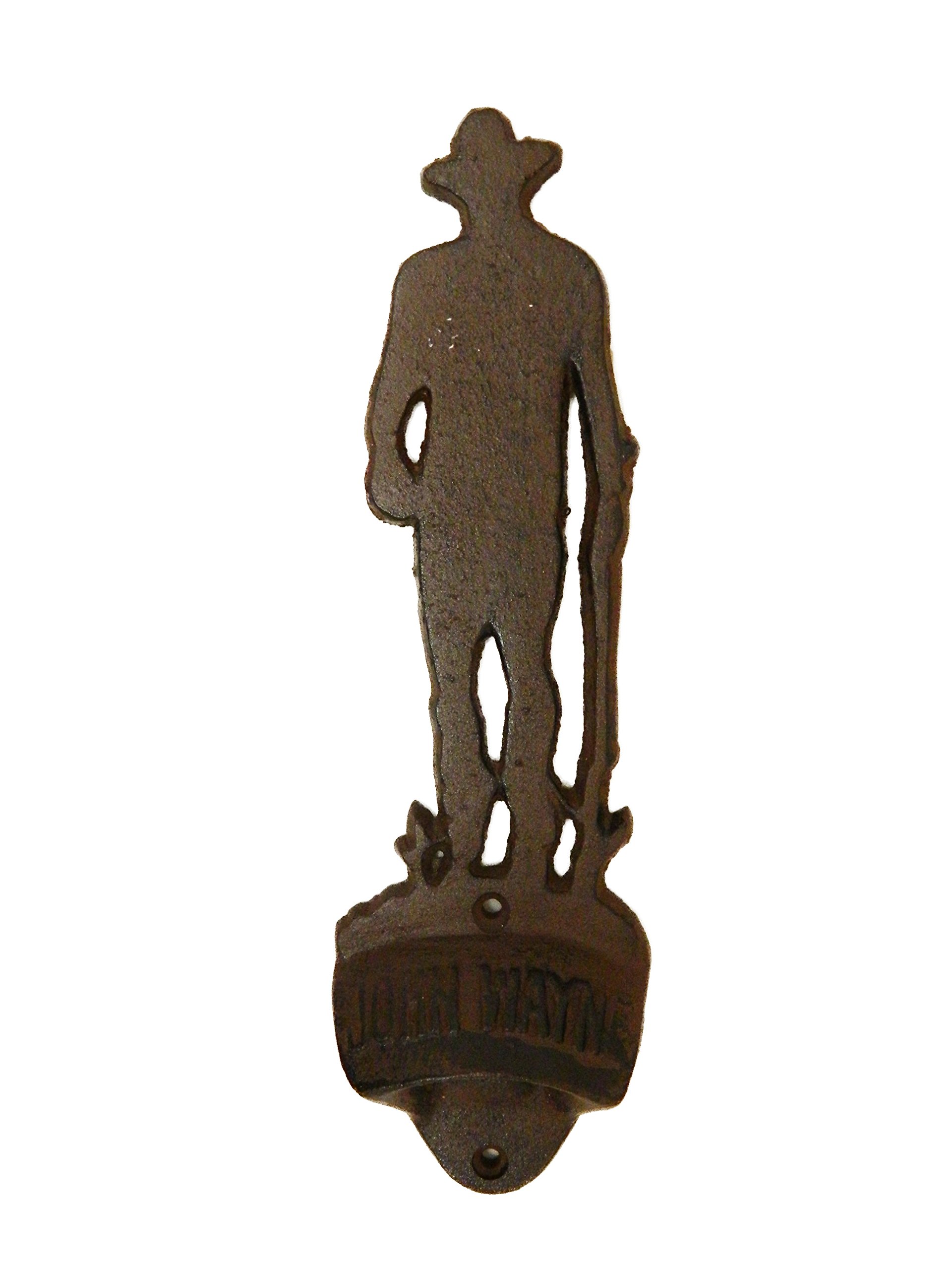 John Wayne Bottle Opener Cast Iron