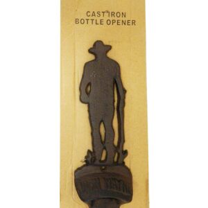 John Wayne Bottle Opener Cast Iron