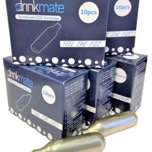 Drinkmate 8g CO2 Soda Chargers - 50 pack