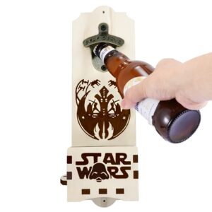 bottle openers abrebotellas beer opener for wall mount decoration or decor for men gift cool gadgets from bar,family dinner (star w)