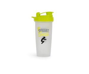 toynk #squatgoals plastic shaker bottle | holds 20 ounces