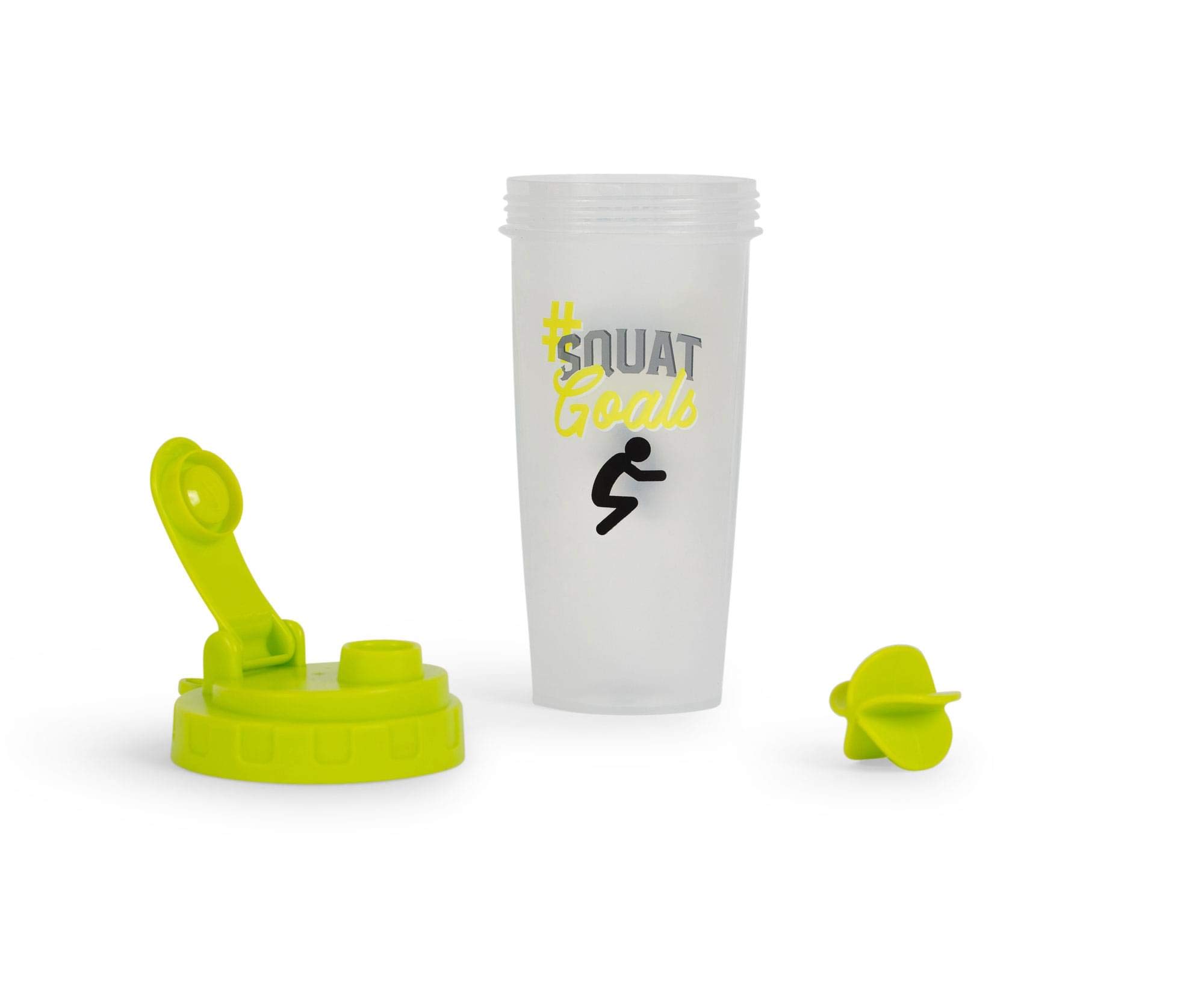 Toynk #SquatGoals Plastic Shaker Bottle | Holds 20 Ounces