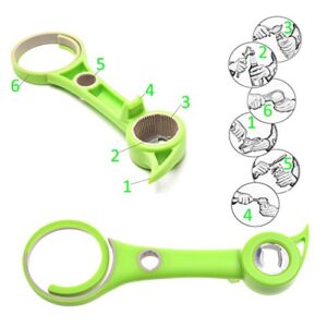 6 in 1 Multi Function Can/bottle Opener