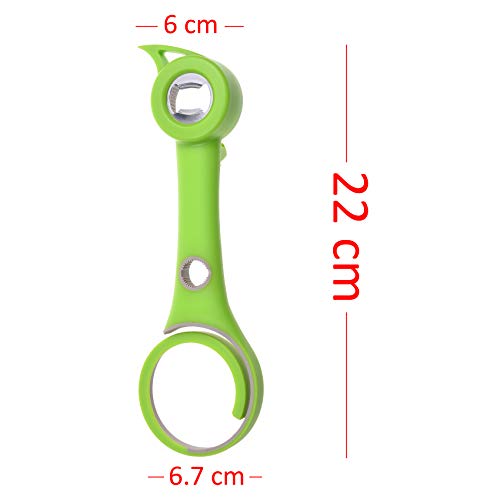 6 in 1 Multi Function Can/bottle Opener