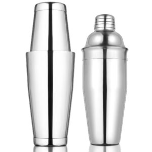 etens cocktail shakers set, bundle martini shaker boston shaker for bar bartending, stainless steel drink mixer bartender weighted shaking tins