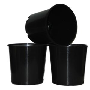 Black Offering, Donation, Ice Buckets, 176 Ounces, Pack 3