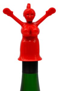 fairly odd novelties mrs perky novelty bottle stopper