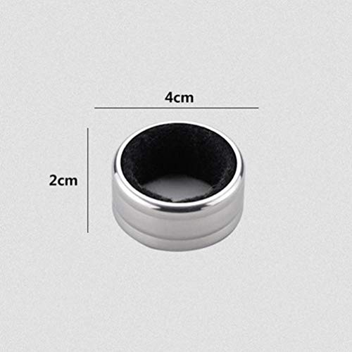 Hemoton Wine Stoppers 4 pcs Red Wine Drip Stop Ring Reusable Anti-Overflow Bottle Collar Ring Wine Rings for Home Bar Restaurant Wine Bottle Stopper