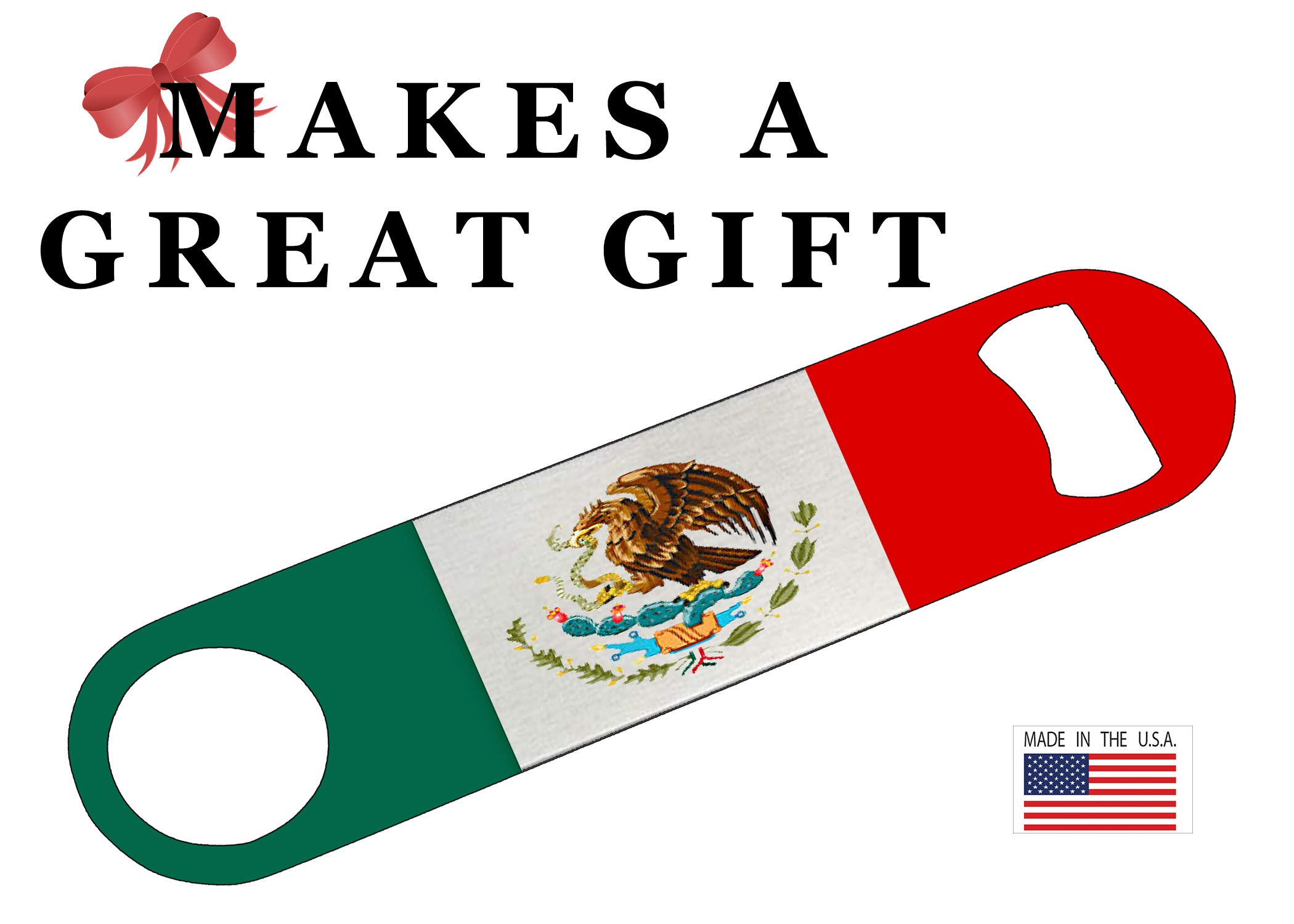 Mexico Mexican Flag Speed Bottle Opener Heavy Duty Gift Idea