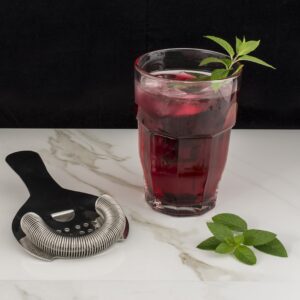 HIC Kitchen Cocktail Hawthorne Strainer, 6 Inch x 3.75 Inch, 18/8 Stainless Steel