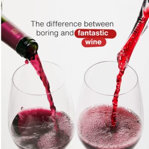 Wine Aerator Pourer and Omni Wine Aerator Bundle by Vintorio