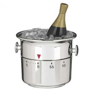 Grasslands Road Kitchen Champagne Bottle In Ice Bucket Cooking Timer