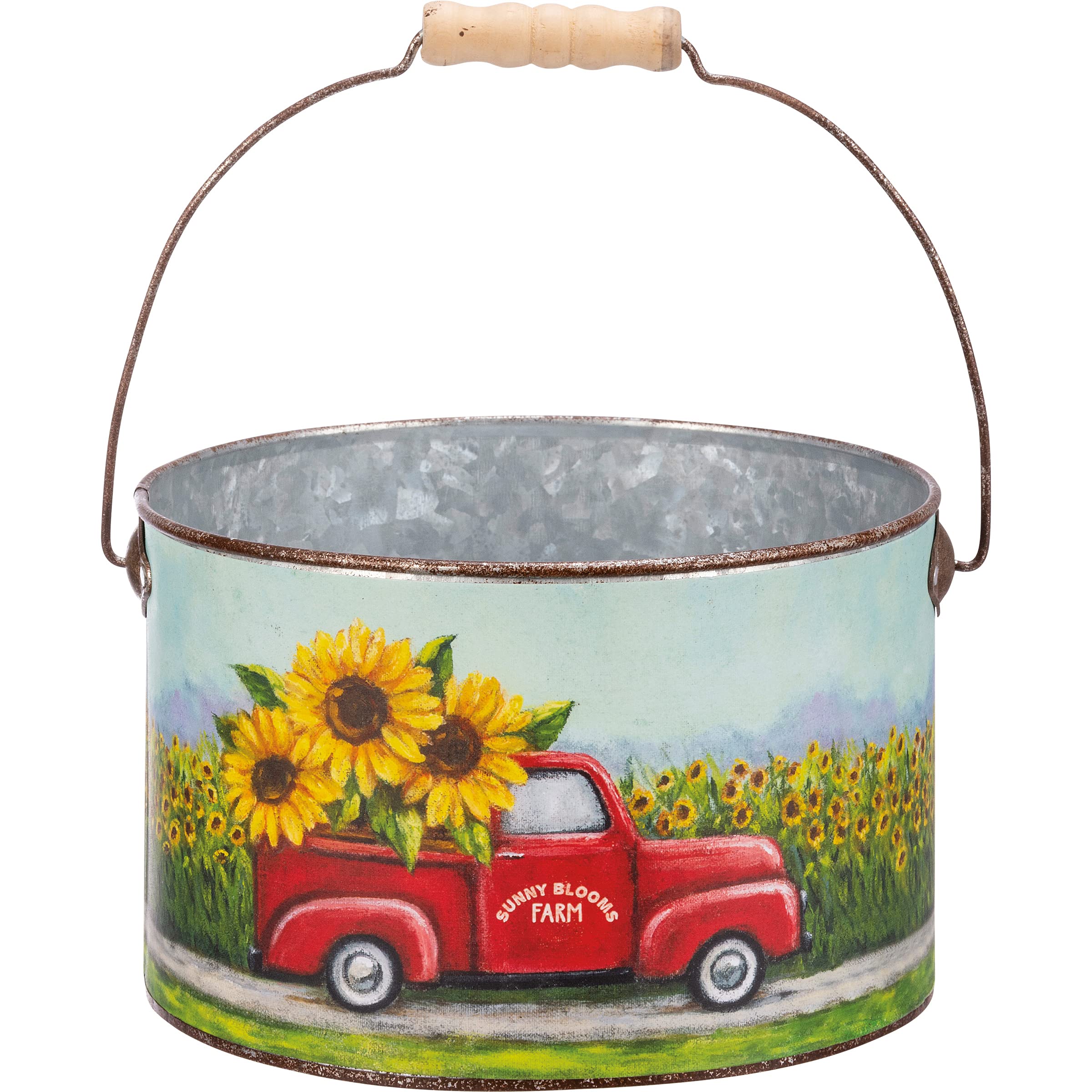 Primitives by Kathy Buzz Bee Farm Sunny Blooms Farm Home Décor Bucket Set