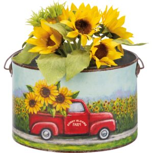 Primitives by Kathy Buzz Bee Farm Sunny Blooms Farm Home Décor Bucket Set