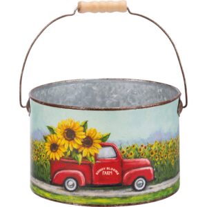 Primitives by Kathy Buzz Bee Farm Sunny Blooms Farm Home Décor Bucket Set