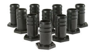 hydrofarm aast75 active aqua, 3/4" stopper, black