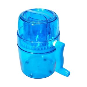 irishom manual ice crusher household ice crusher rotary ice crusher ice cube cutter mini portable ice machine hand crank ice chopper