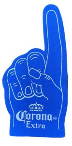 corona light mini foam finger | two sided | 5" long