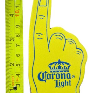 Corona Light Mini Foam Finger | Two Sided | 5" Long